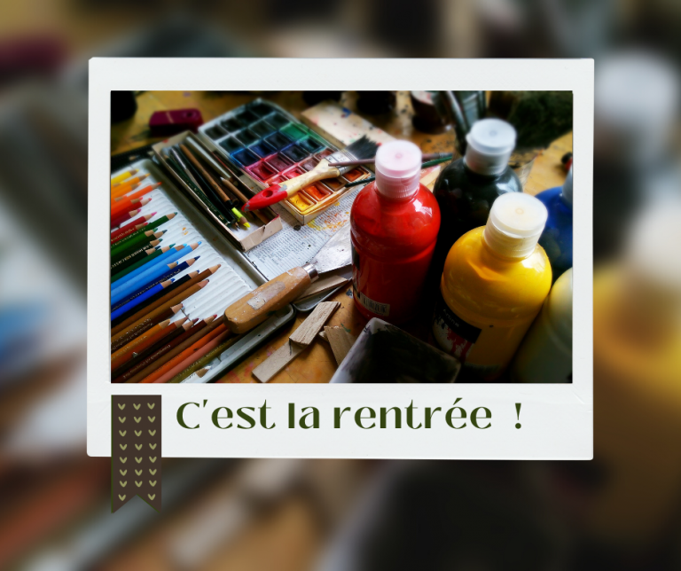 C'est la rentrée à l'atelier ! - Crayons et Pinceaux à Uxem